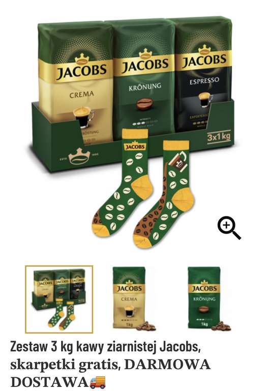 15% rabatu w sklepie internetowym Jacobs - Pepper.pl