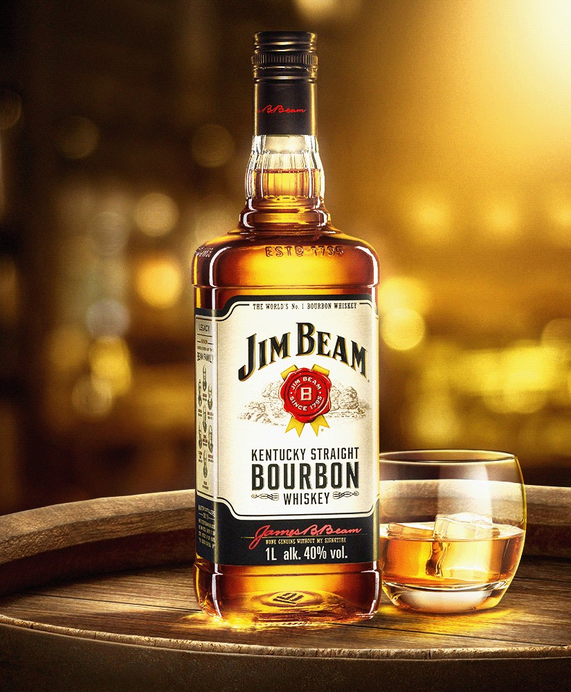 Jim Beam Kentucky Straight Bourbon Whiskey Cena 1l - The Best Picture ...